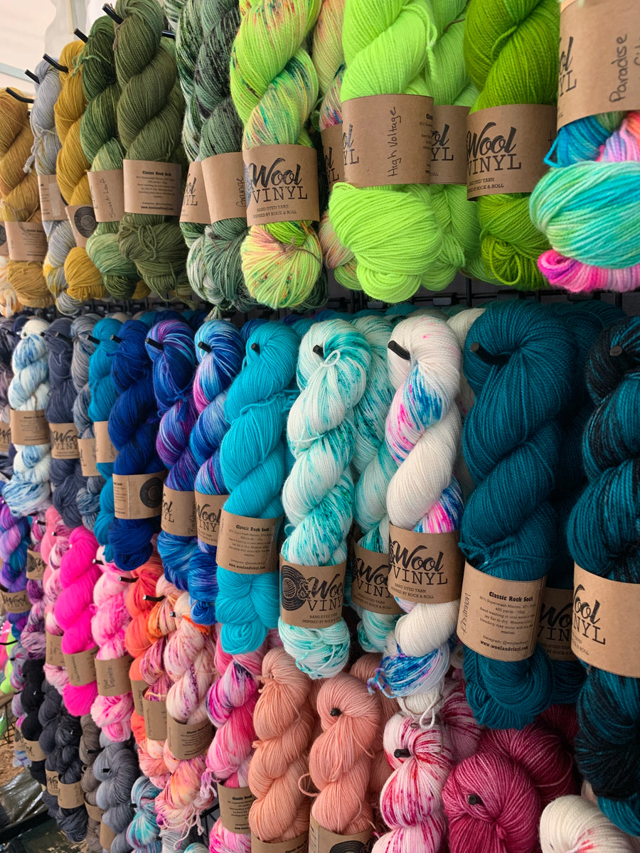 Classic Rock Sock – Wool & Vinyl